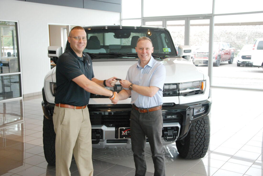 All Charged Up: West Virginia’s first GMC Hummer EV arrives at Matheny ...